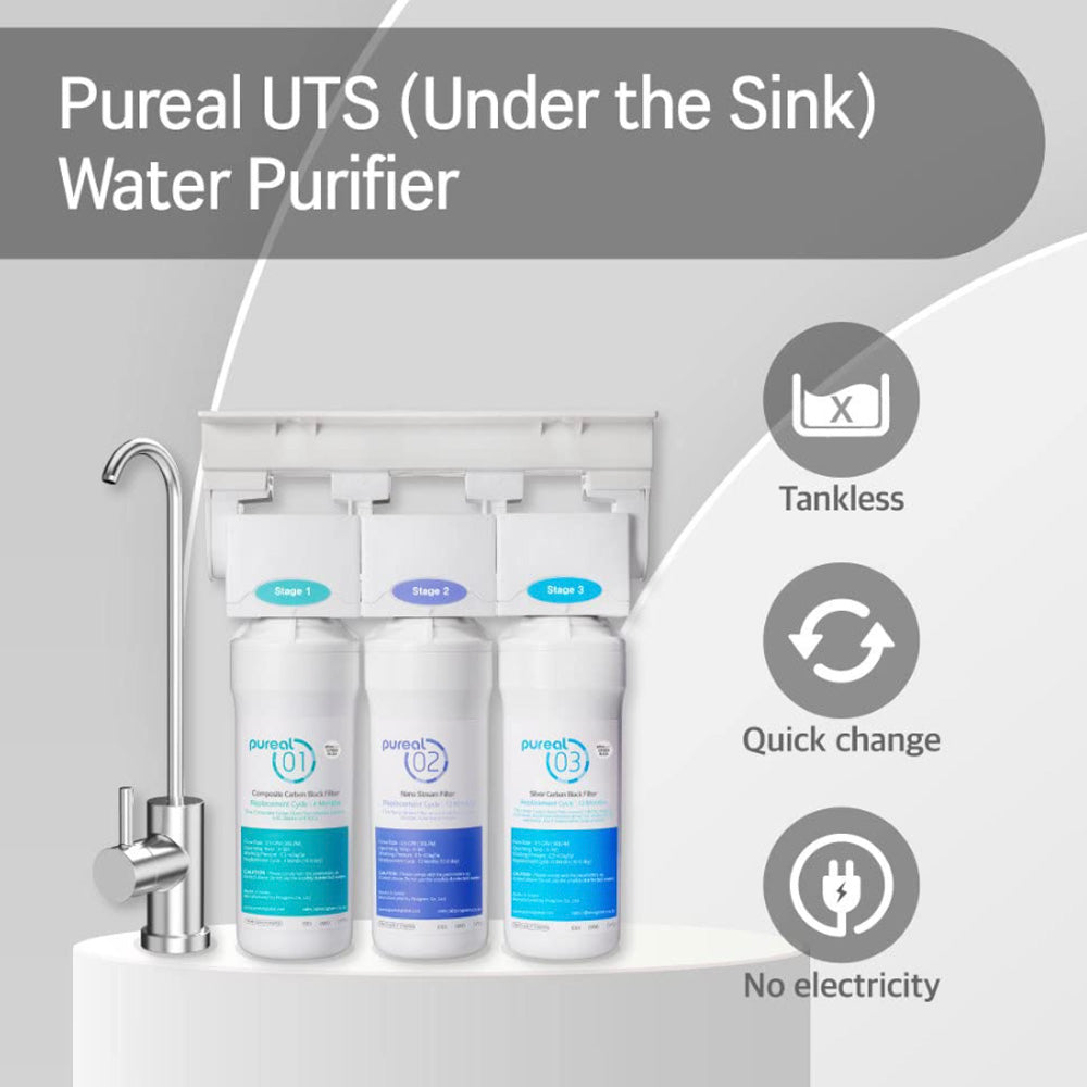PPU200 UTS UnderSink Water Purifier – Pureal Singapore